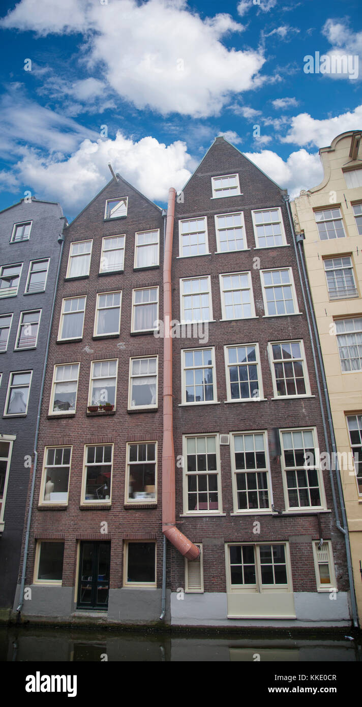 Traditional old buildings in Amsterdam, the Netherlands Stock Photo - Alamy