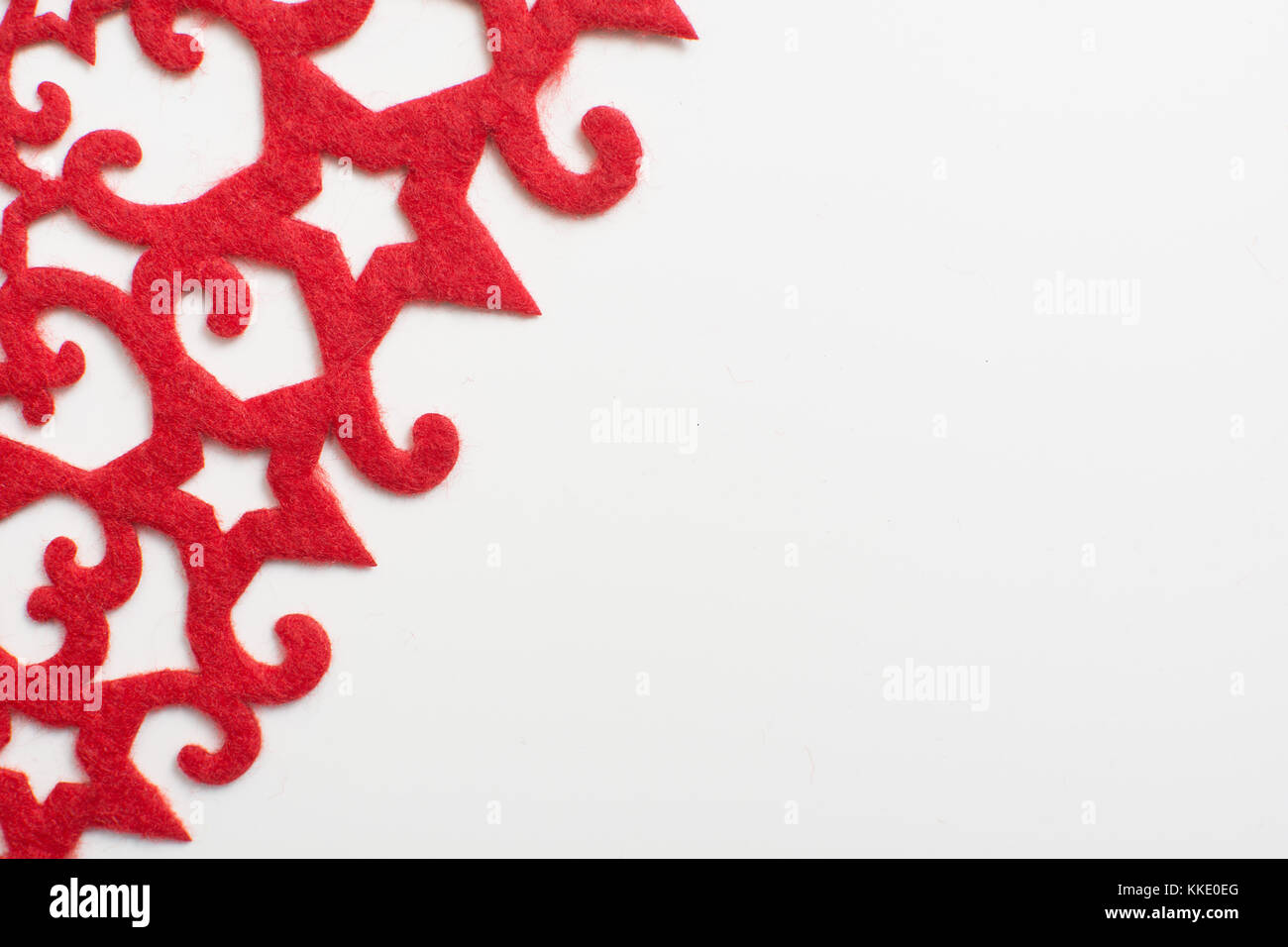 Red christmas border hi-res stock photography and images - Alamy