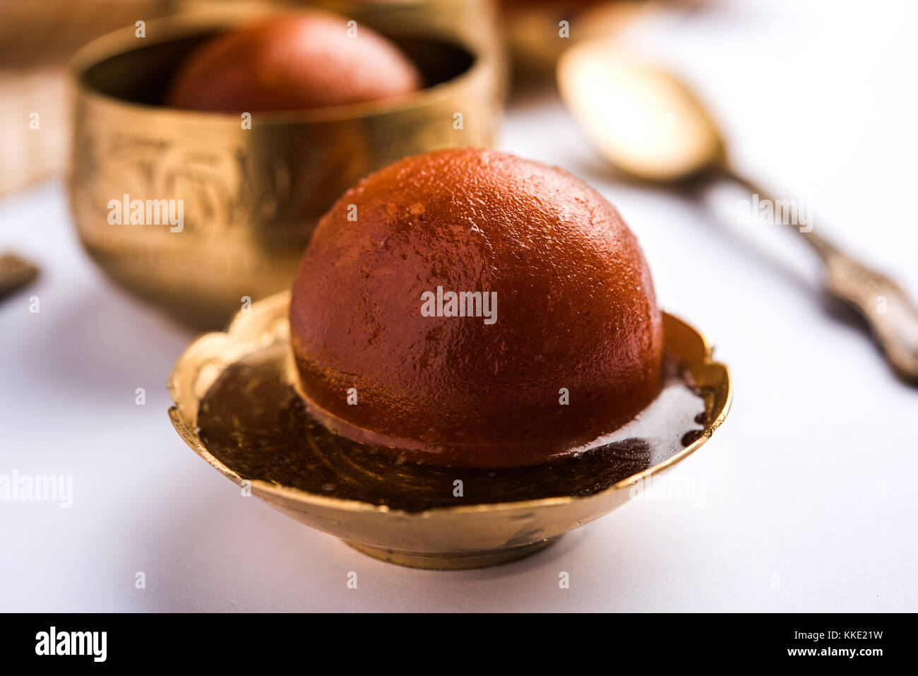 Gulab jamun /gulaab jamun is a milk-solid-based Indian sweet made in ...