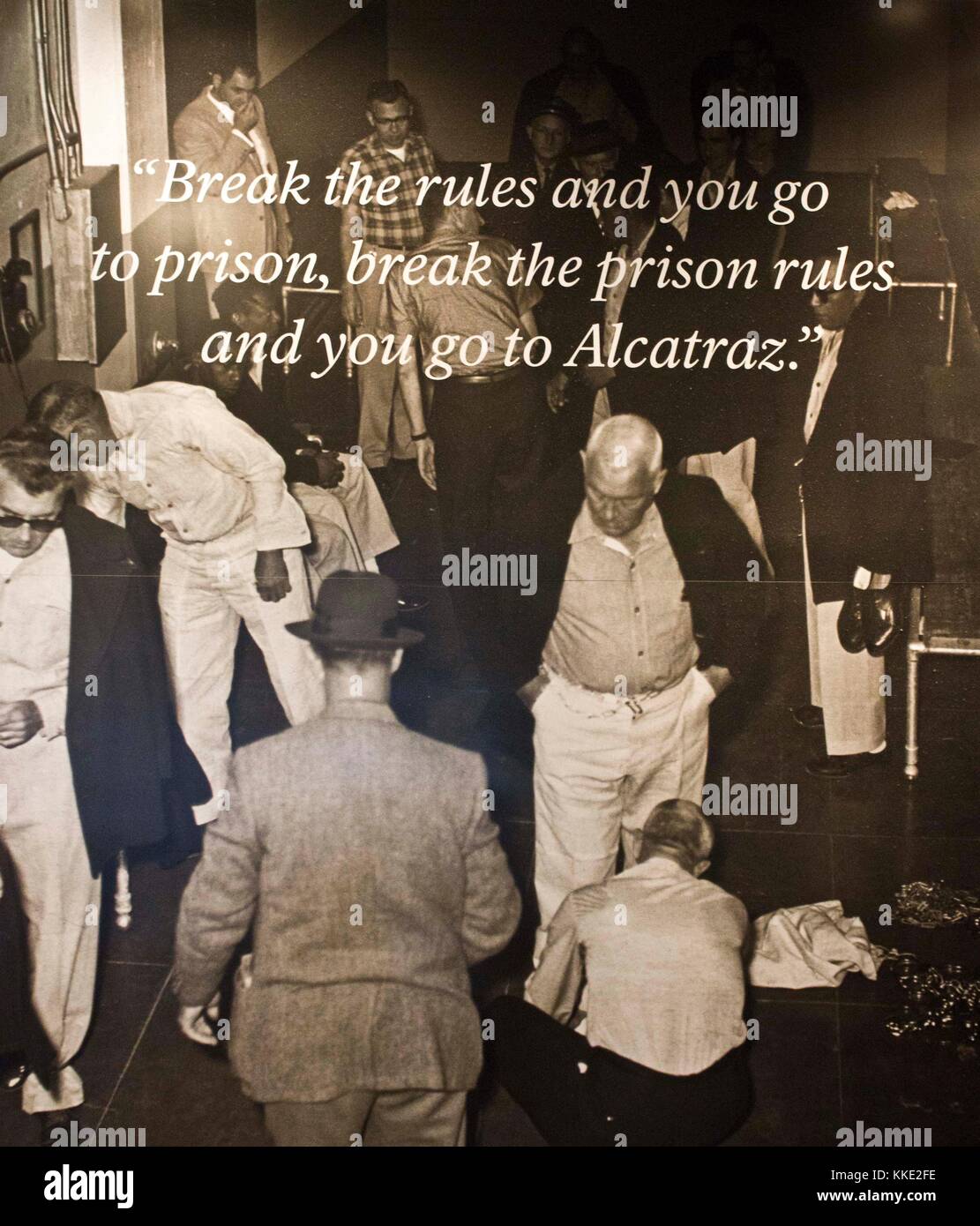 Prison island alcatraz main prison hi-res stock photography and images ...