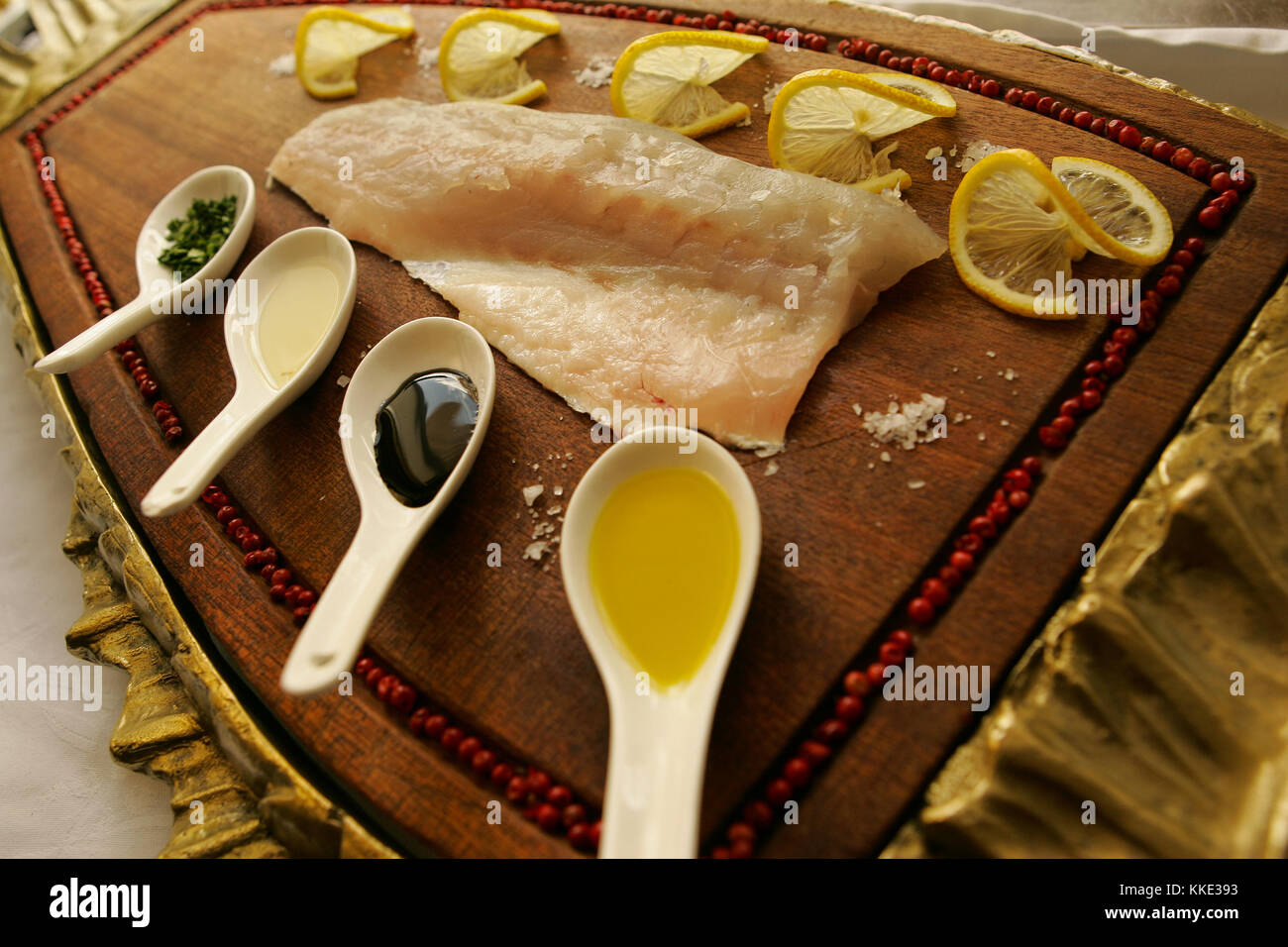 Riblji carpaccio hi-res stock photography and images - Alamy