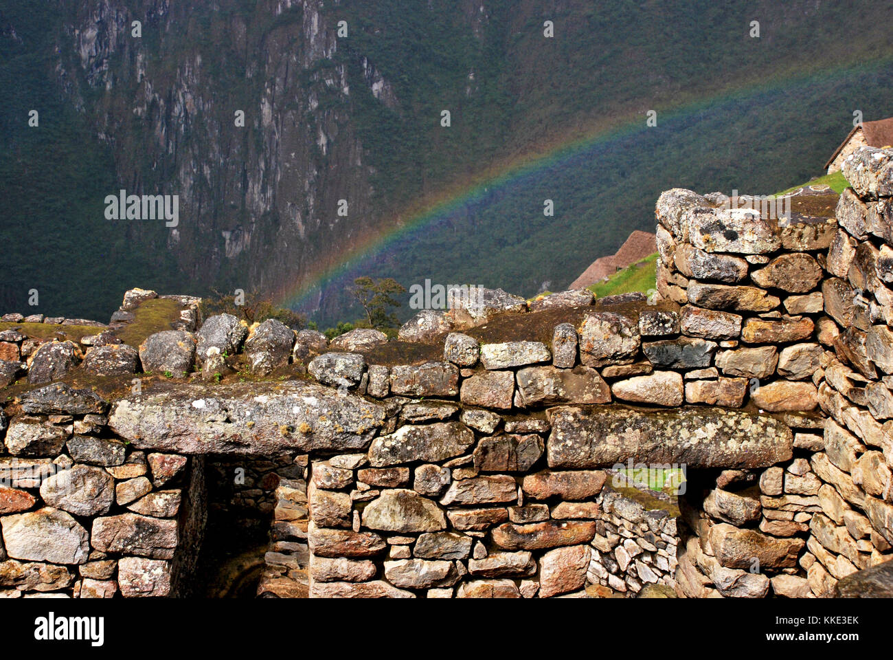 Landscape in Machu Picchu, Peru Stock Photo - Alamy
