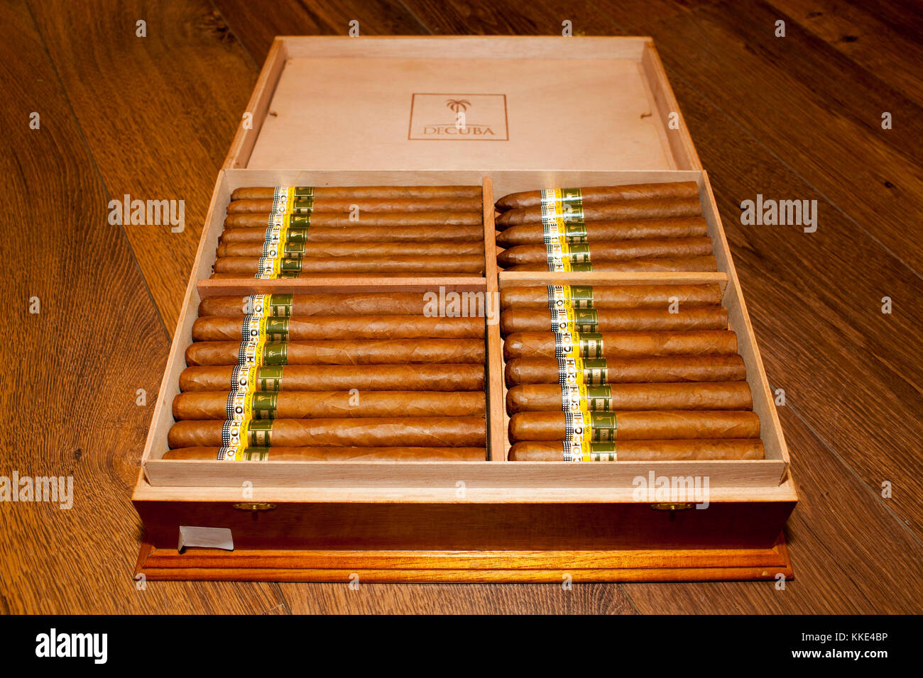 A box of collectable Cohiba cigars Stock Photo - Alamy