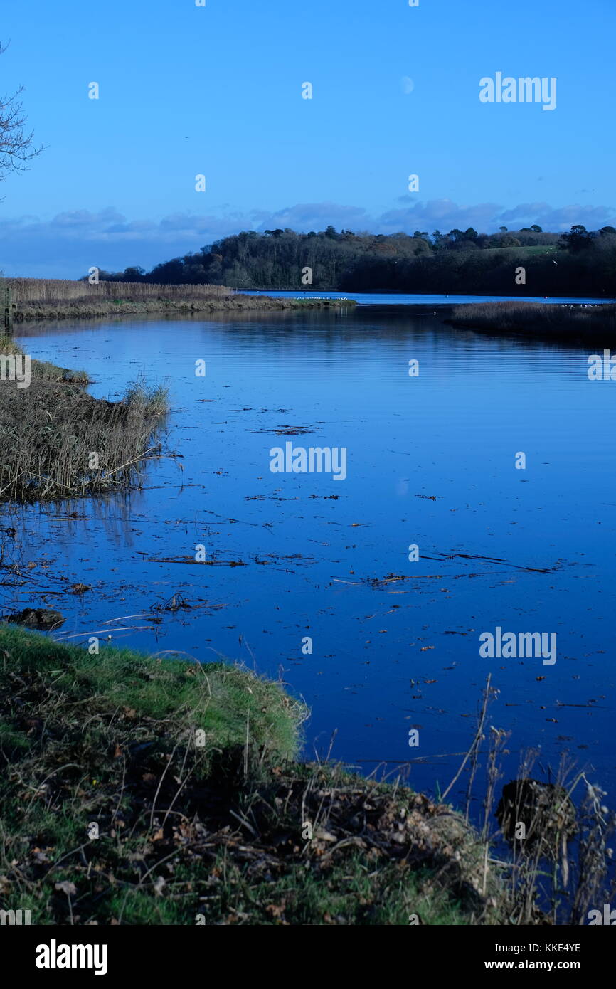 River Teign from Passage House, Hackney, Devon Stock Photo - Alamy