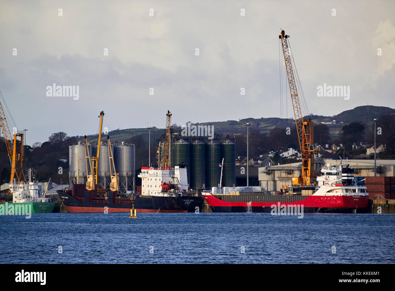 the port of warrenpoint northern ireland Stock Photo - Alamy