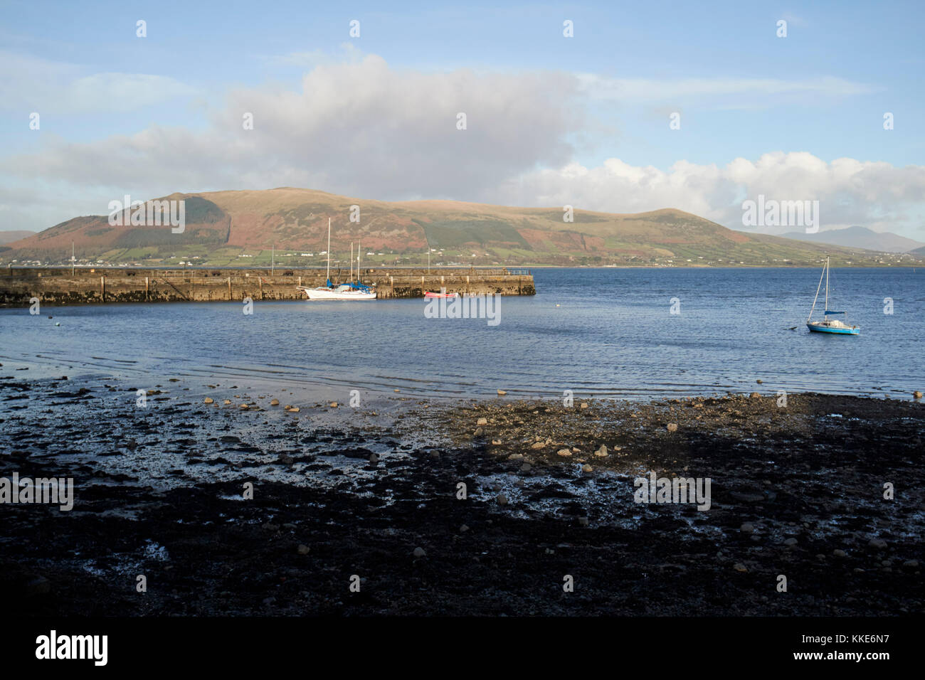 pier at carlingford in carlingford lough county louth republic of ...