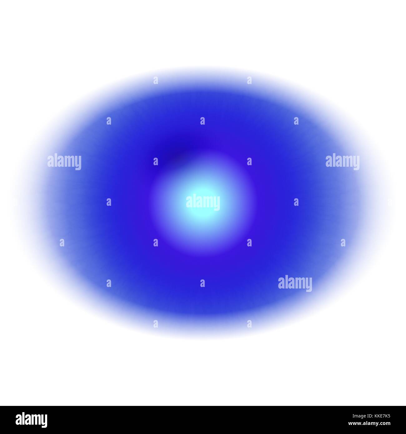 Eye RTG. Animal eye in rentgen photo with blue purple iris, light ...