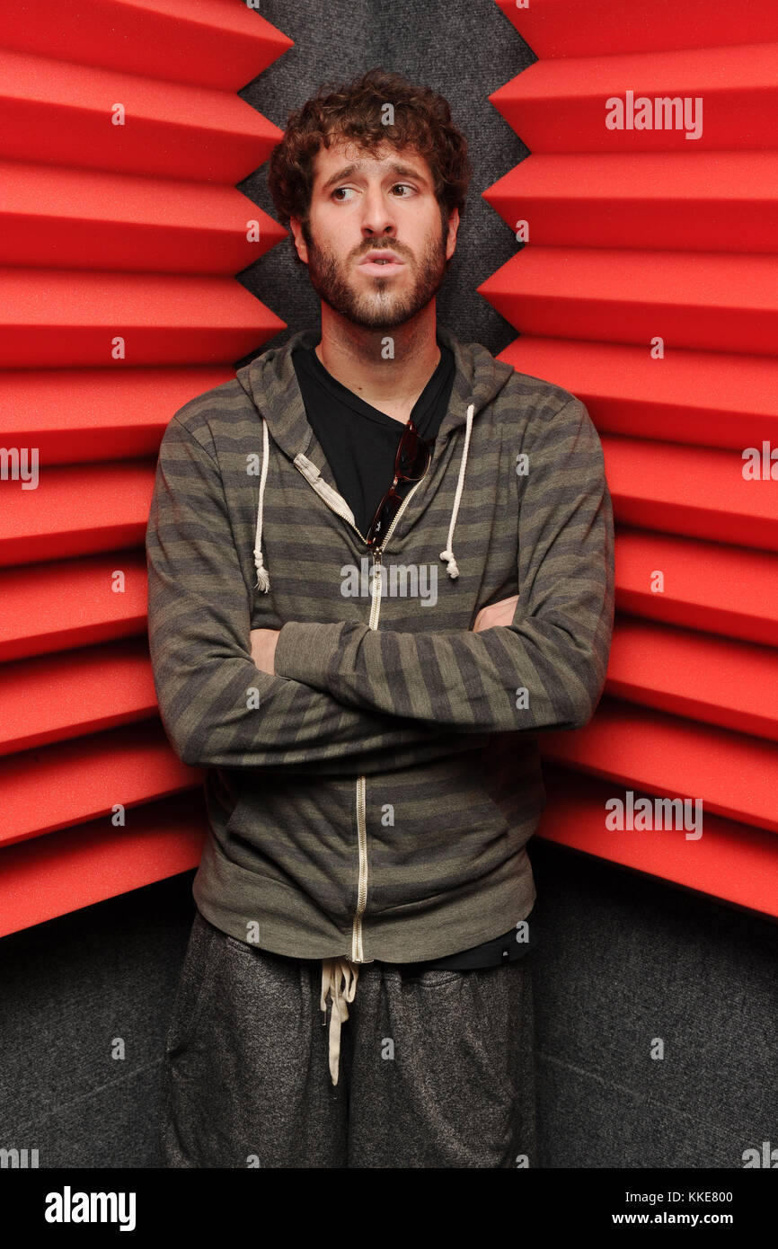 FORT LAUDERDALE, FL - DECEMBER 03: David Burd aka Lil Dicky poses for a ...