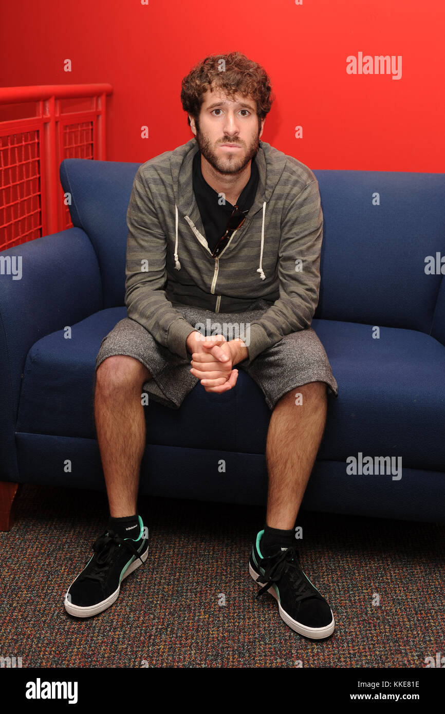 FORT LAUDERDALE, FL - DECEMBER 03: David Burd aka Lil Dicky poses for a ...
