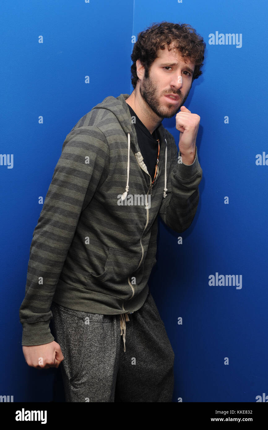 FORT LAUDERDALE, FL - DECEMBER 03: David Burd aka Lil Dicky poses for a ...