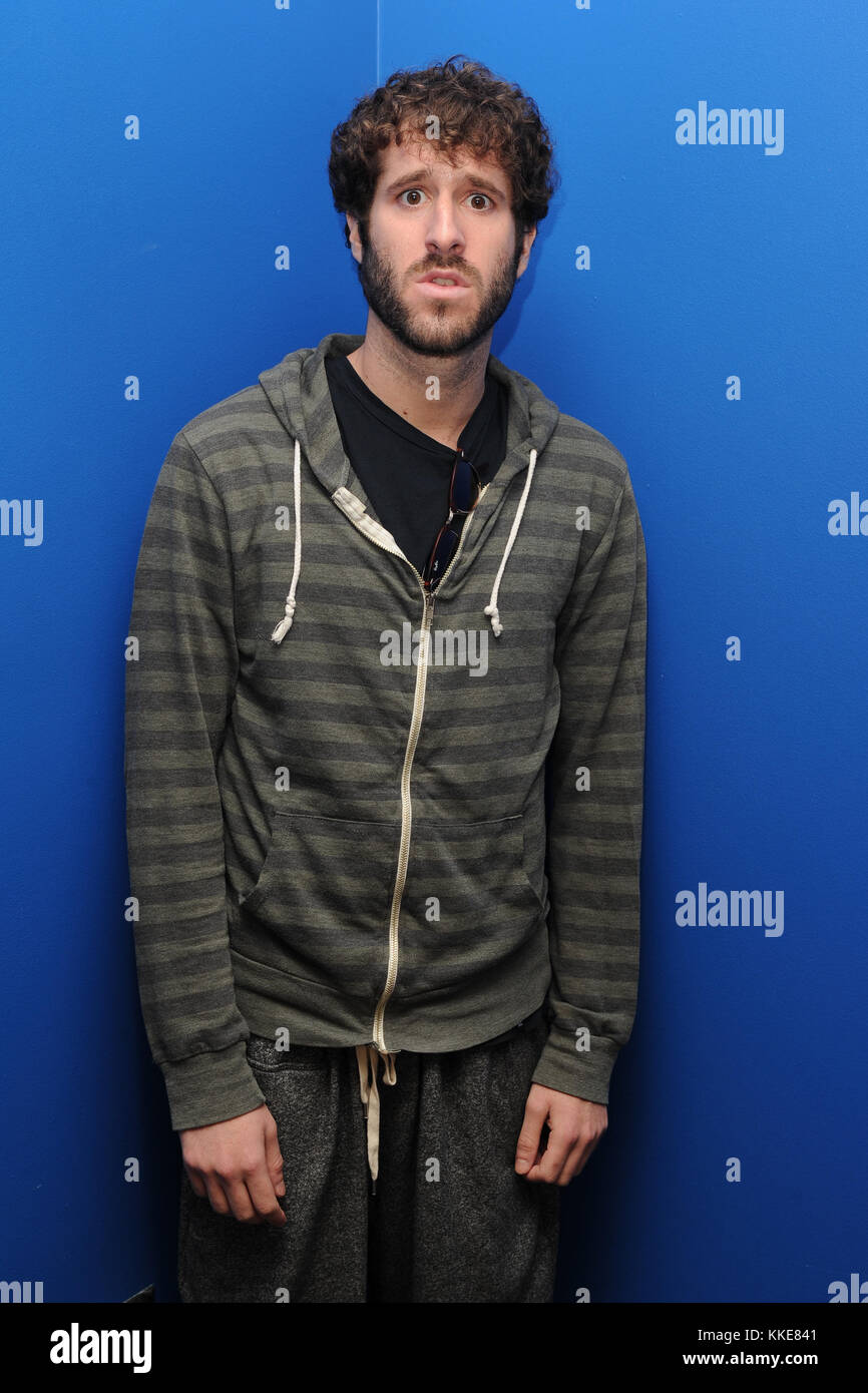 FORT LAUDERDALE, FL - DECEMBER 03: David Burd aka Lil Dicky poses for a ...