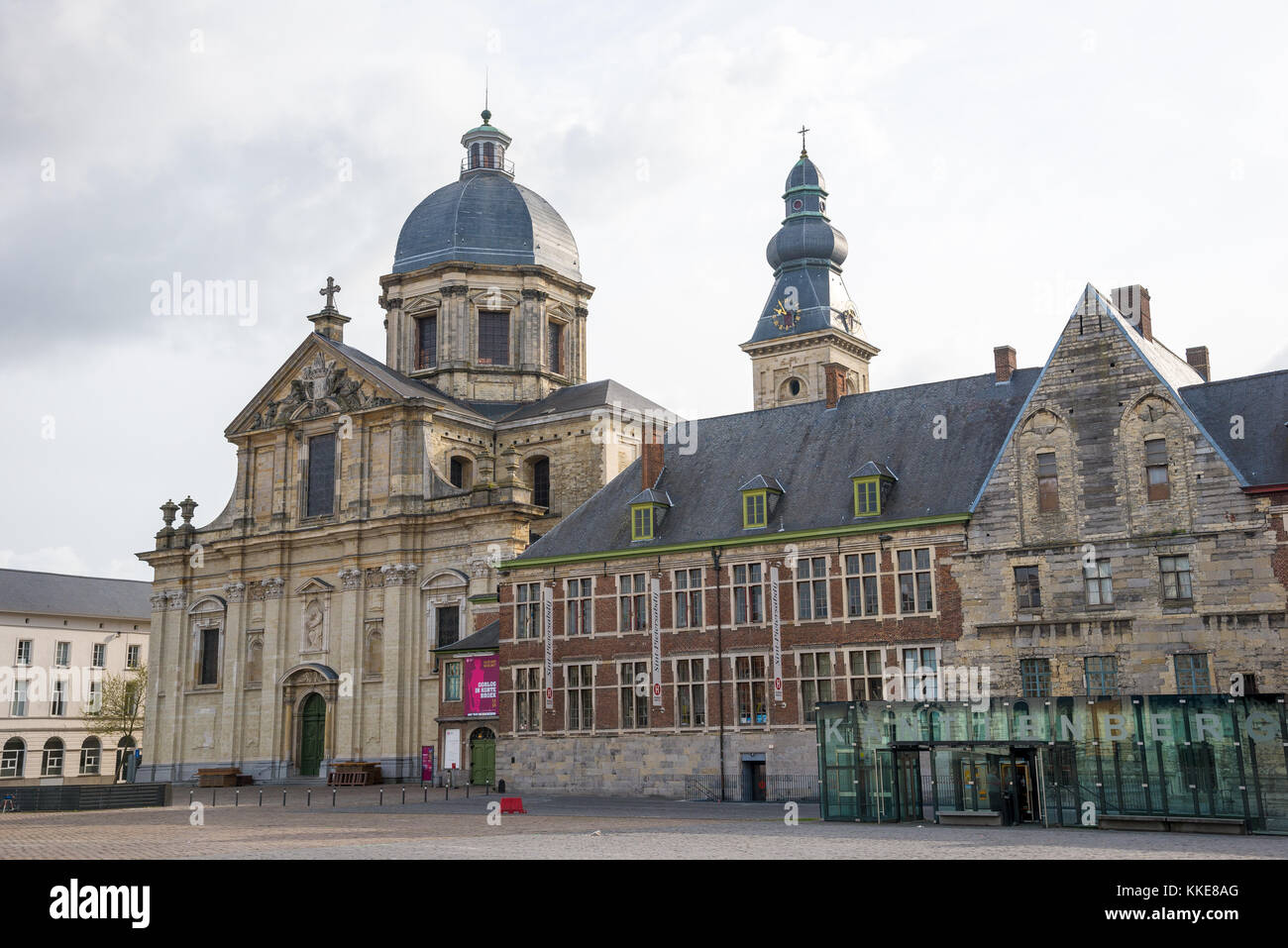 Ghent, Belgium - April 16, 2017: The Church of Our Lady and St. Peter ...
