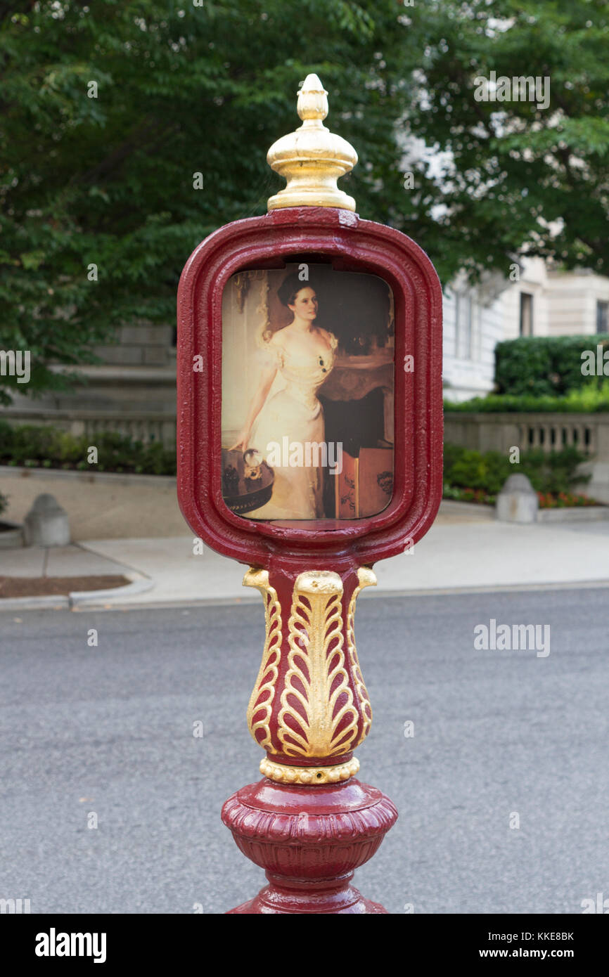 One of the restored call boxes, part of the Sheridan-Kalorama Call Box ...