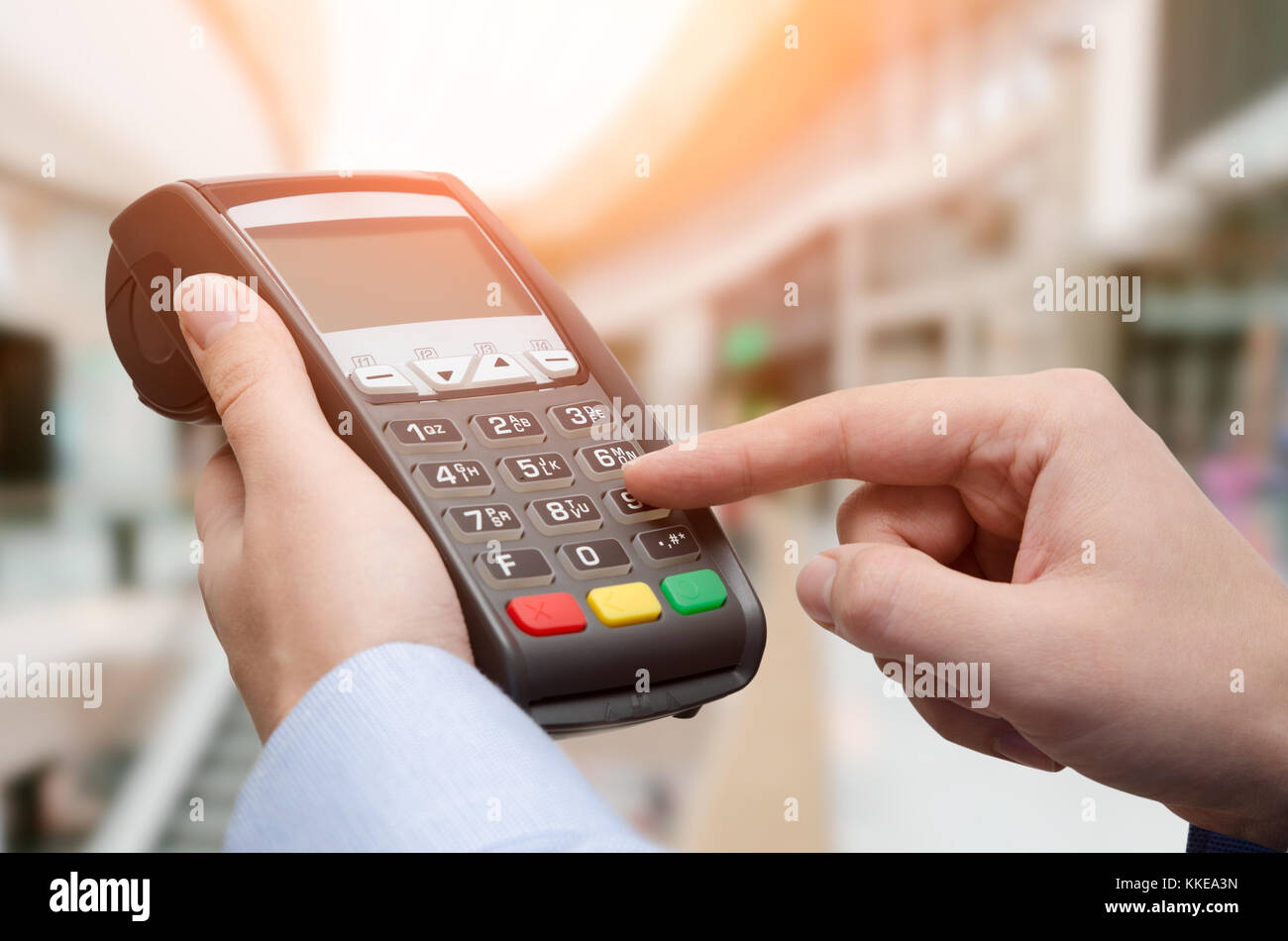 Hand using credit card payment machine. card machine terminal payment ... Hand using credit card payment machine. card machine terminal payment ...