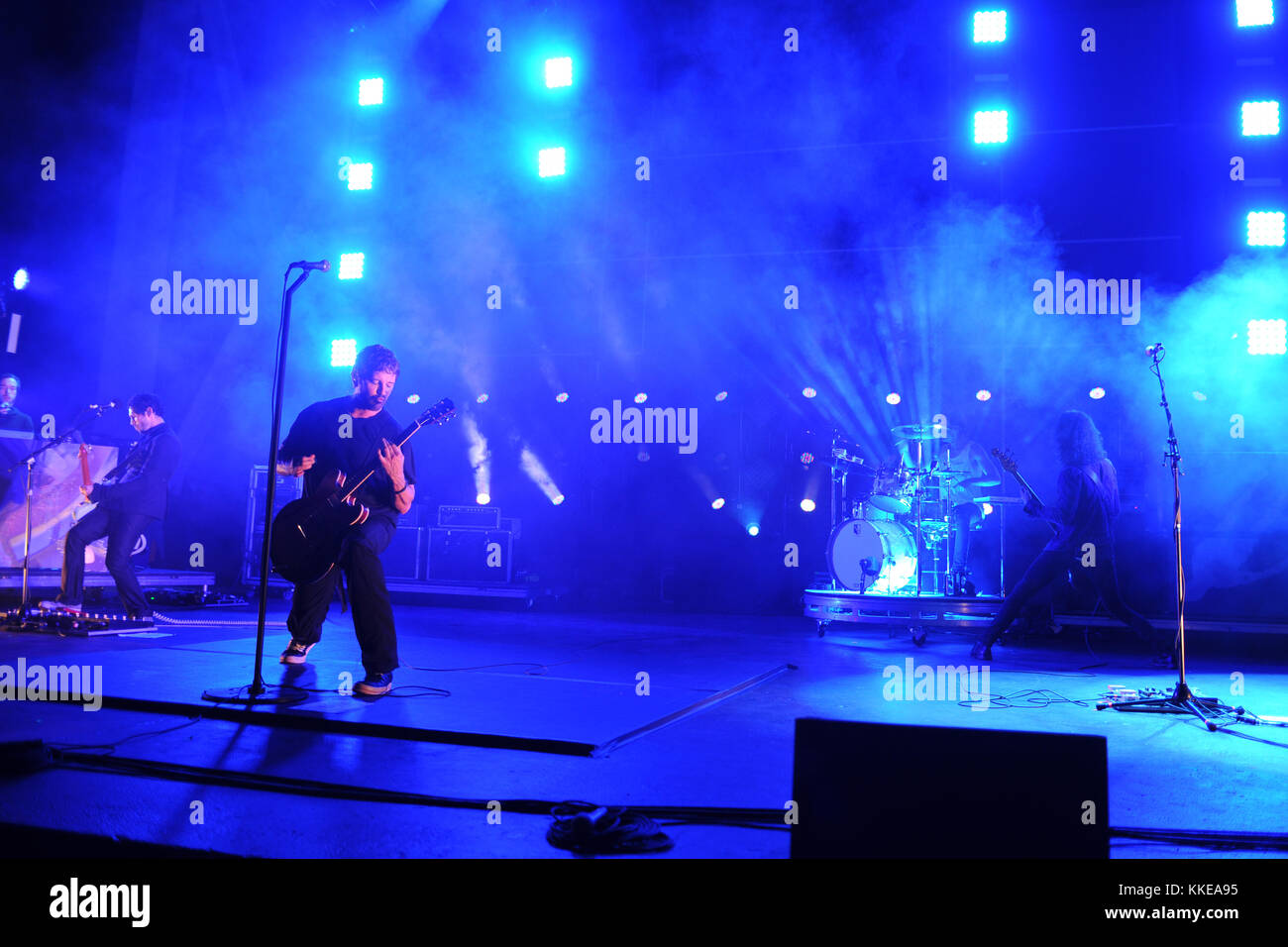 MIAMI FL - JUNE 06: Kryz Reid, Stephan Jenkins, Brad Hargreaves, Alex ...