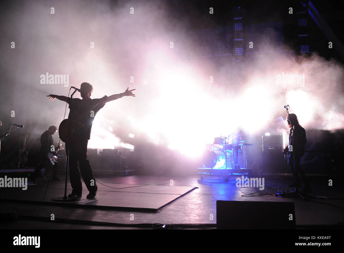 MIAMI FL - JUNE 06: Kryz Reid, Stephan Jenkins, Brad Hargreaves, Alex ...