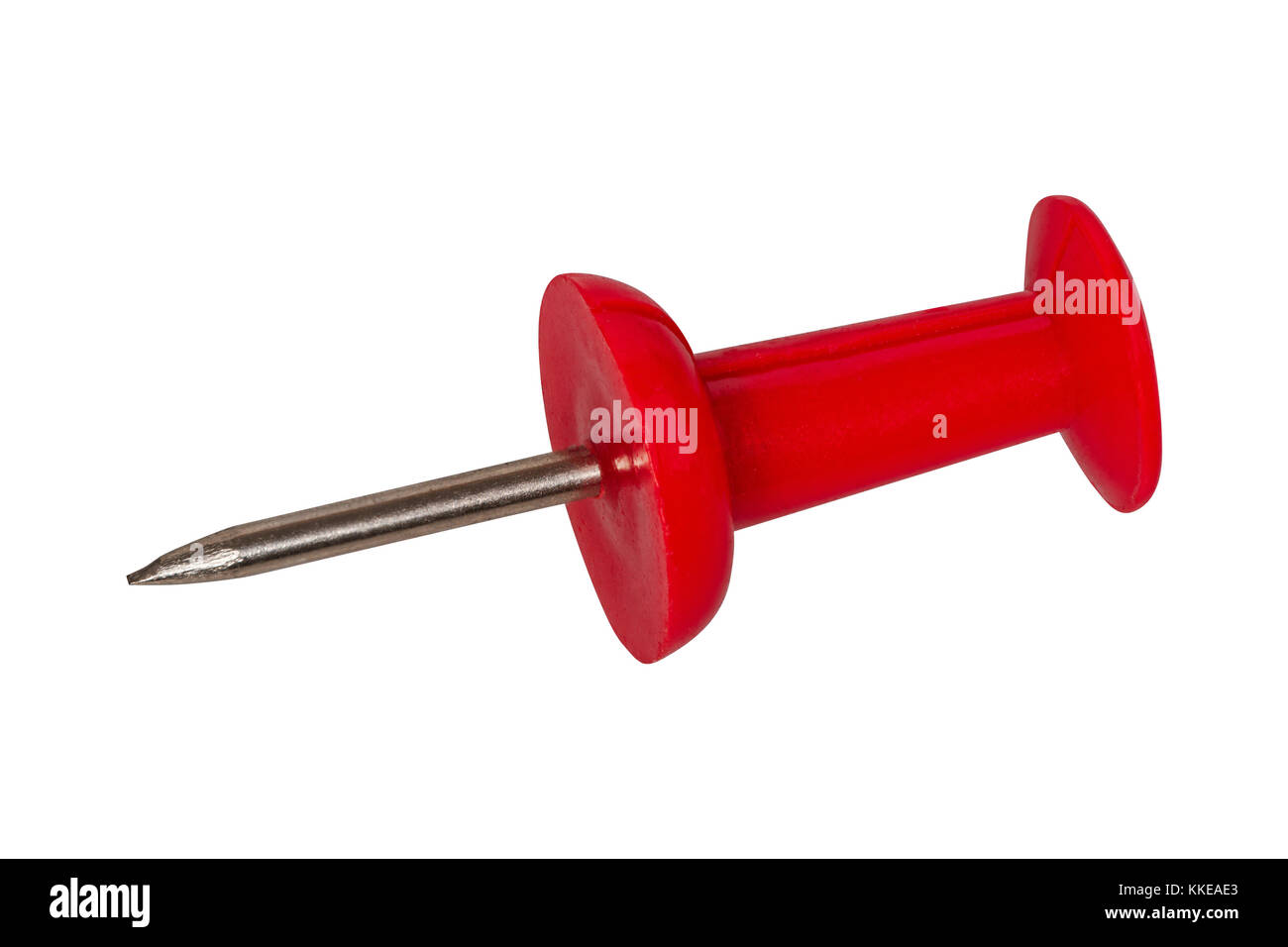 Red pushpin on map Cut Out Stock Images & Pictures - Alamy
