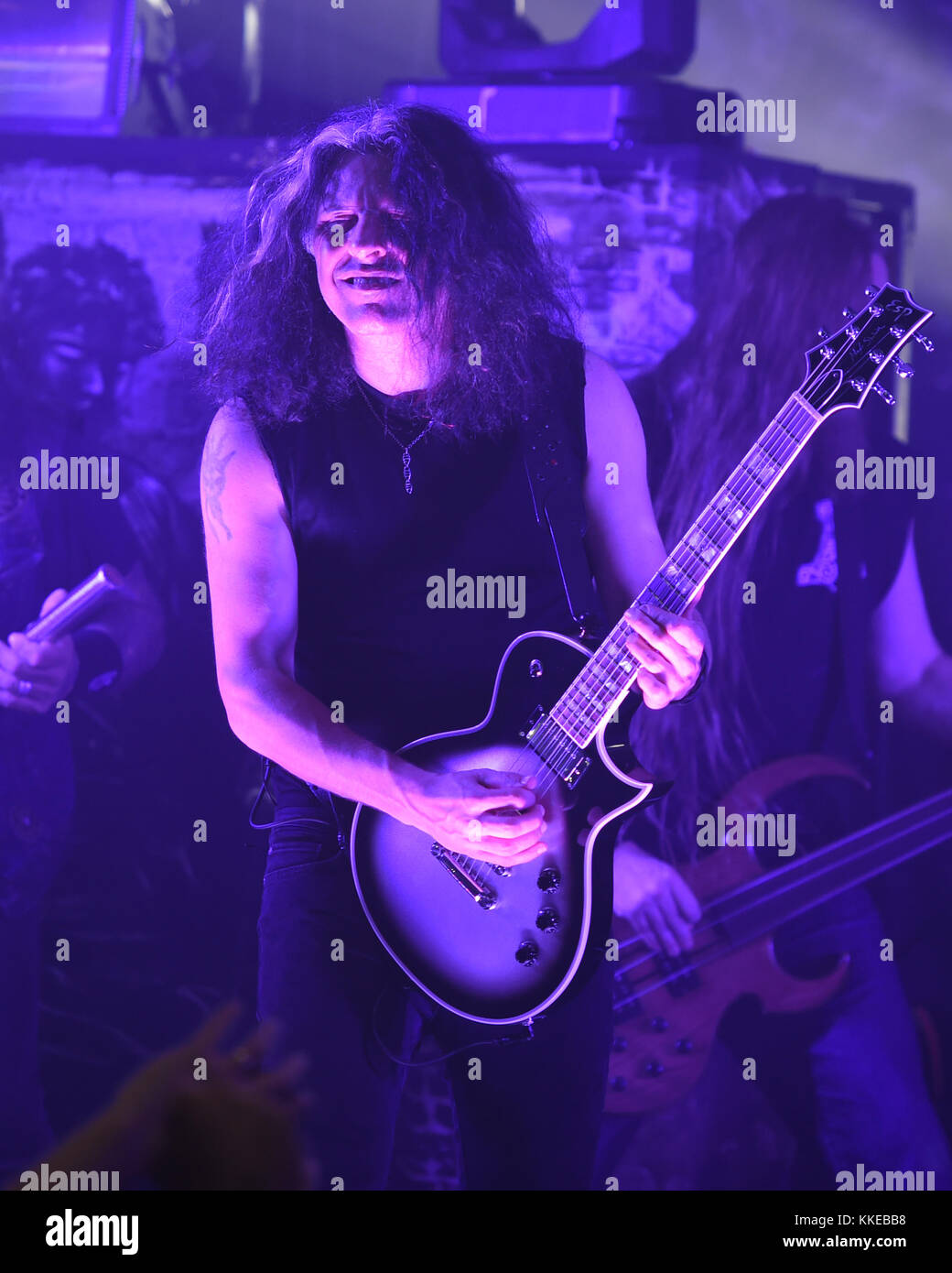 FORT LAUDERDALE, FL - APRIL 26: Alex Skolnick of Testament performs at ...