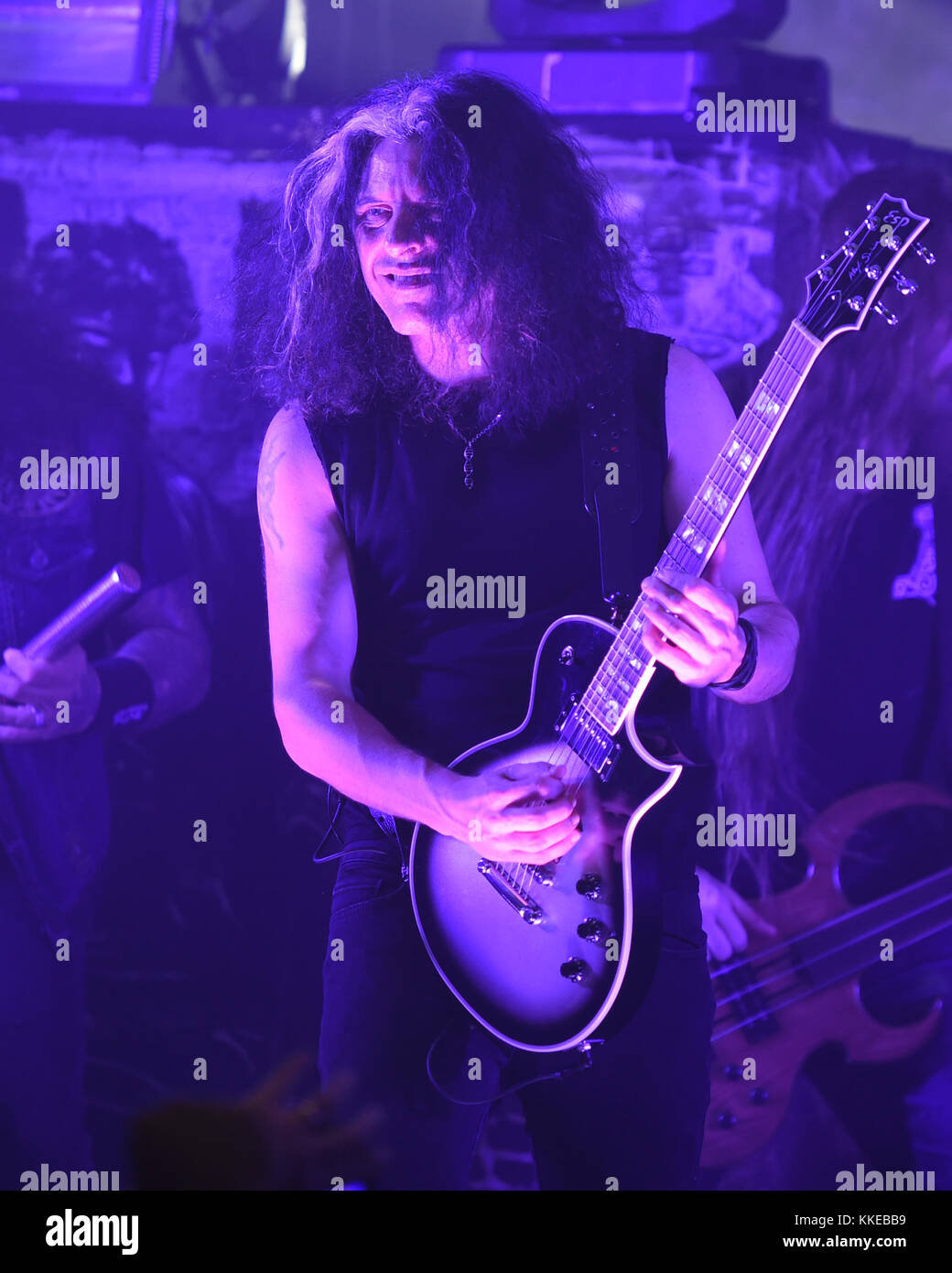 FORT LAUDERDALE, FL - APRIL 26: Alex Skolnick of Testament performs at ...