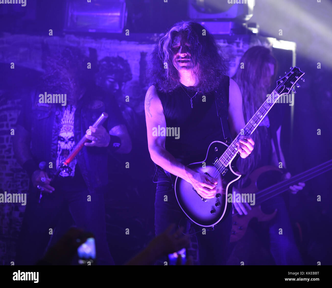 FORT LAUDERDALE, FL - APRIL 26: Chuck Billy, Alex Skolnick, Steve ...