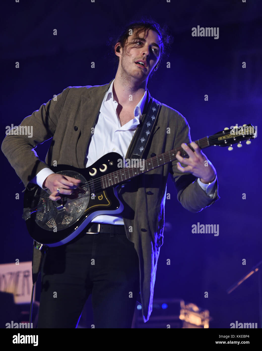 WEST PALM BEACH - MAY 02: Andrew Hozier-Byrne known as Hozier performs ...