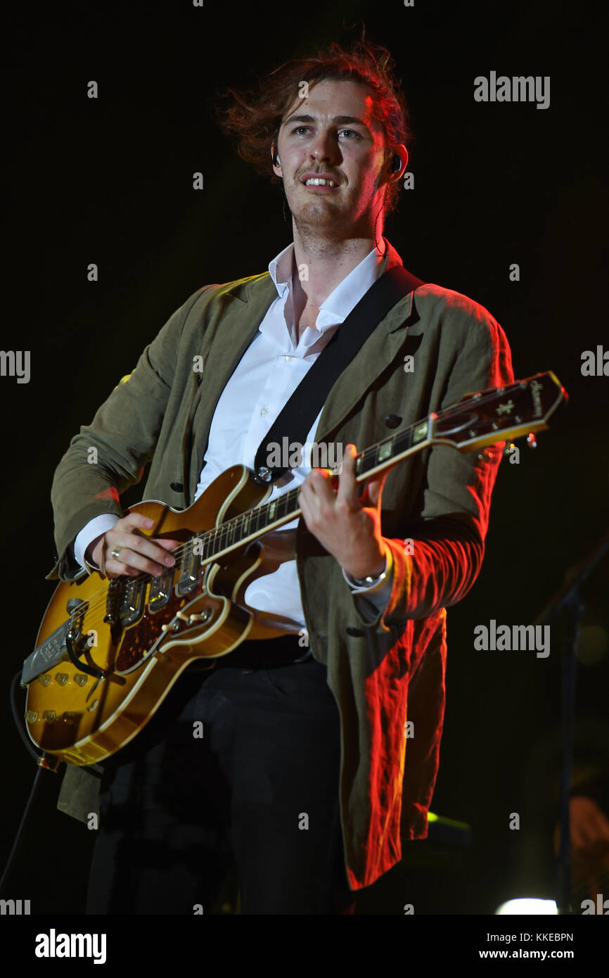 WEST PALM BEACH - MAY 02: Andrew Hozier-Byrne known as Hozier performs ...