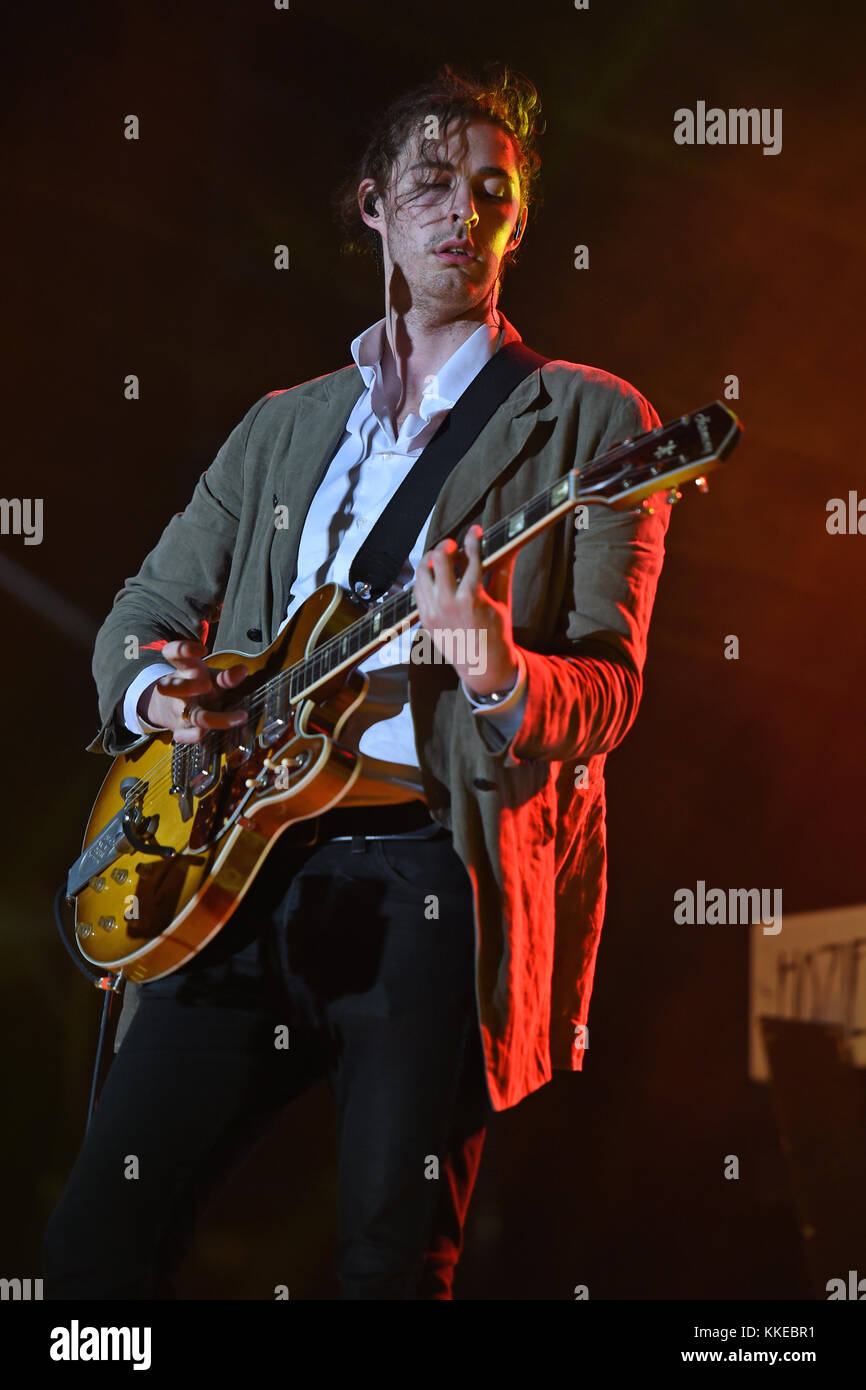 WEST PALM BEACH - MAY 02: Andrew Hozier-Byrne known as Hozier performs ...