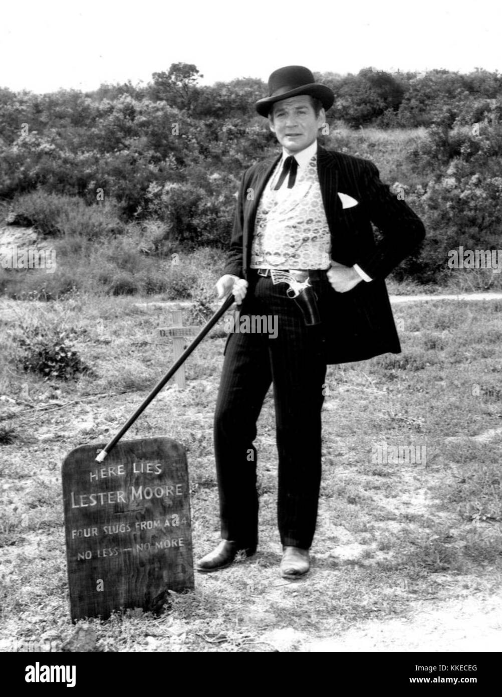 Gene Barry Bat Masterson Tombstone Arizona 1960 Stock Photo - Alamy