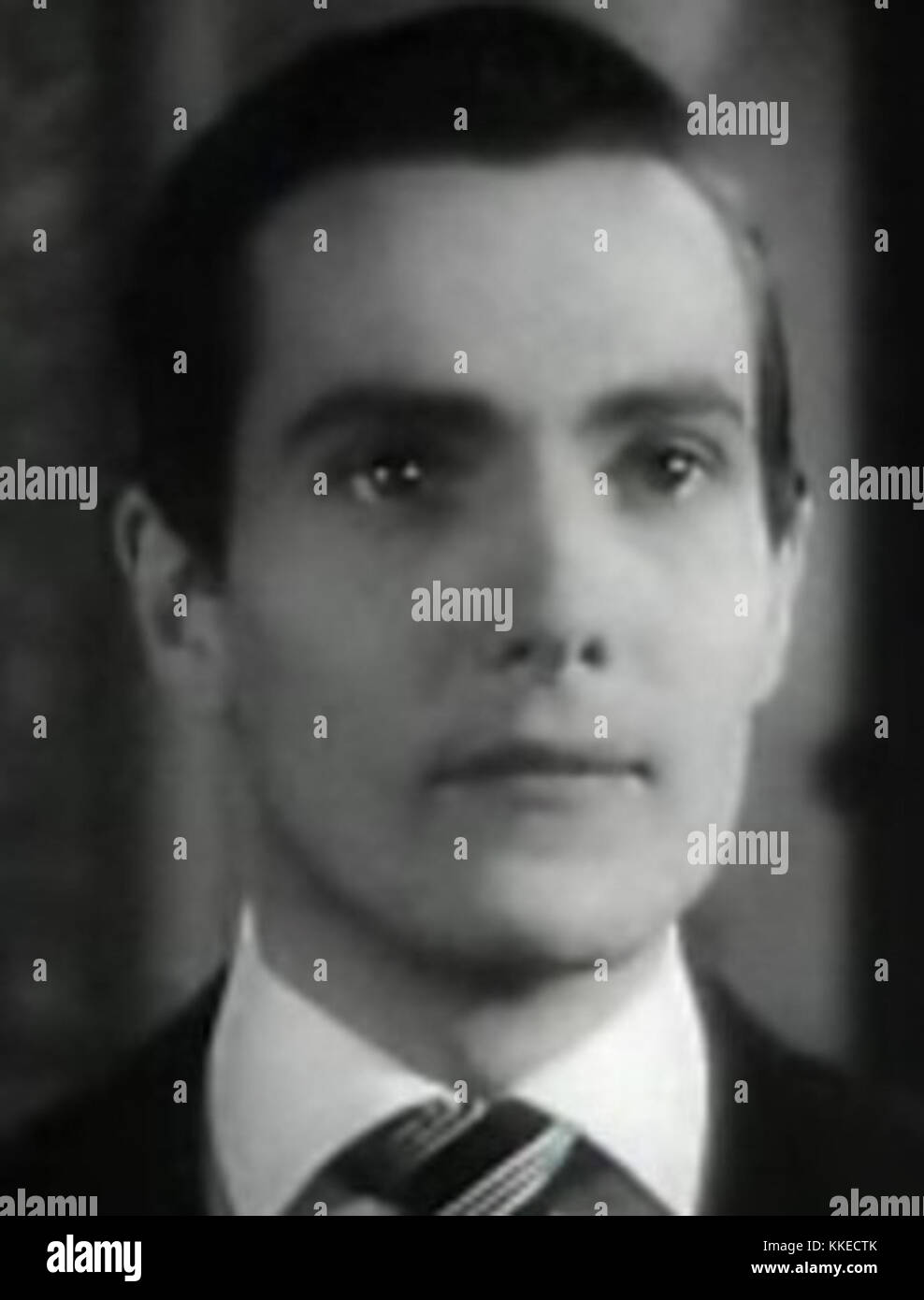Hurd Hatfield in The Picture of Dorian Gray trailer cropped Stock Photo ...