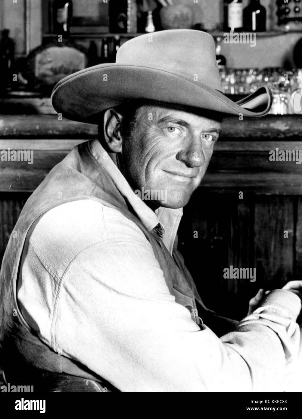 James arness and gunsmoke Black and White Stock Photos & Images - Alamy