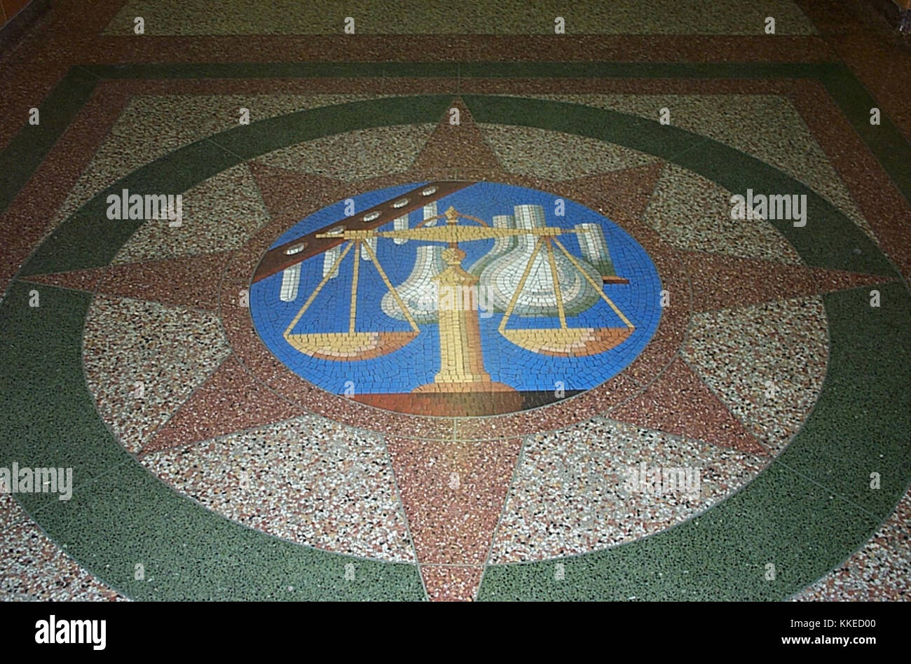 JW Sexton HS - Floor Tiles - Science Stock Photo - Alamy
