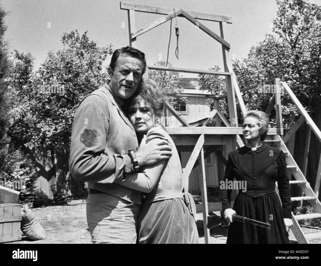 James Arness Amanda Blake Bette Davis Gunsmoke 1966 Stock Photo - Alamy