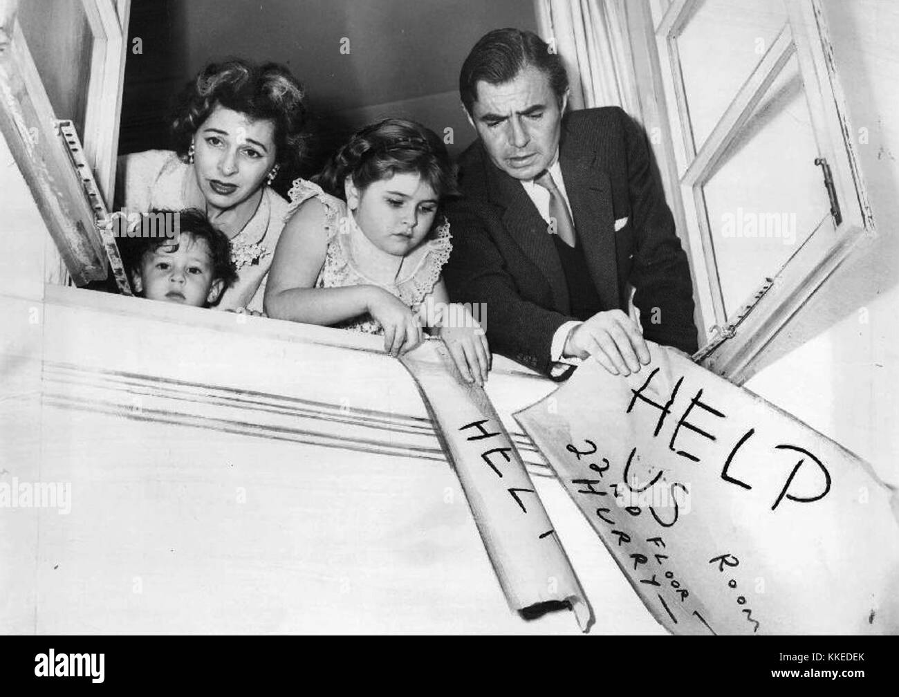 1950s vintage family portraits hi-res stock photography and images - Alamy