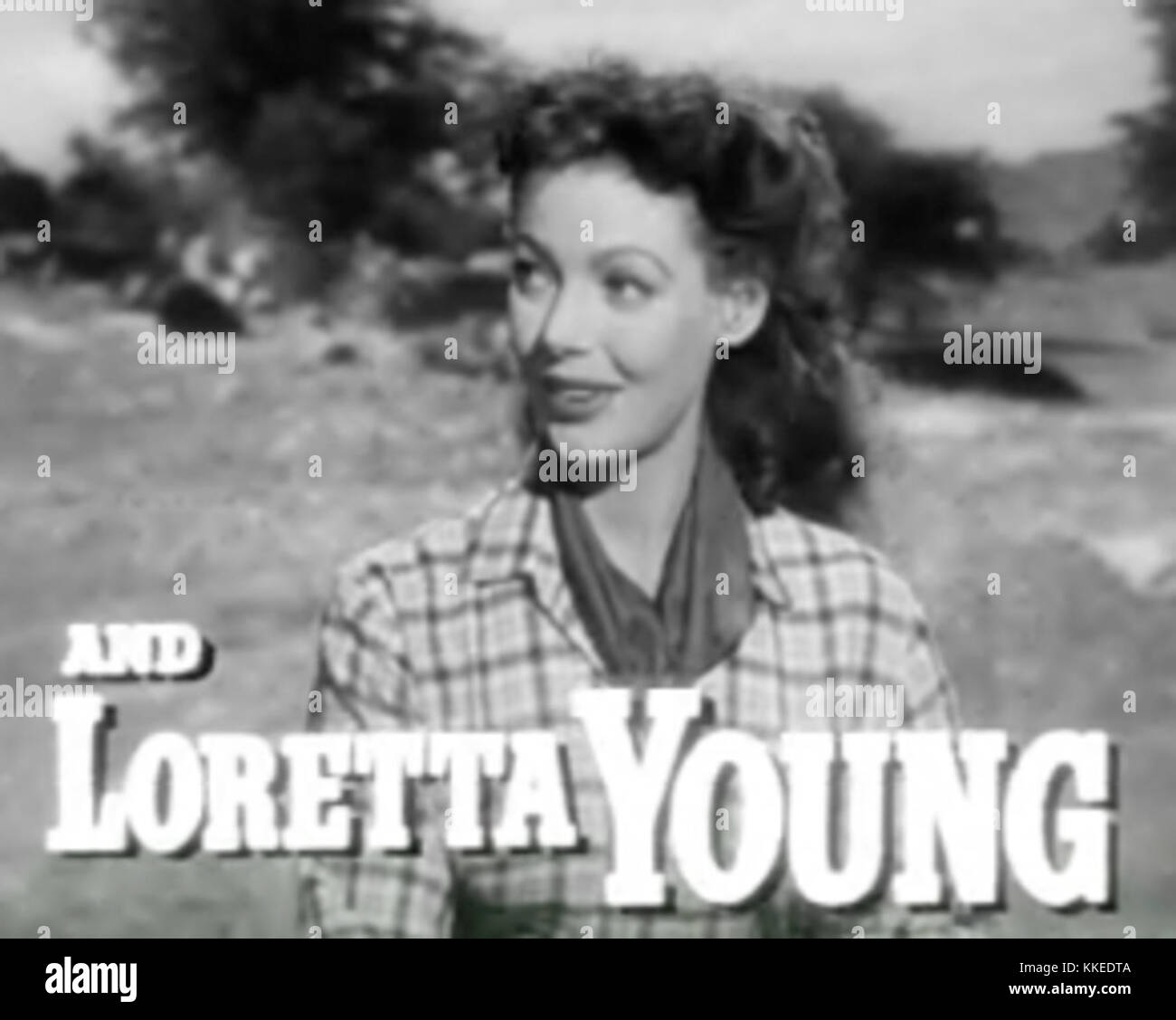 Loretta young 1940s hi-res stock photography and images - Alamy