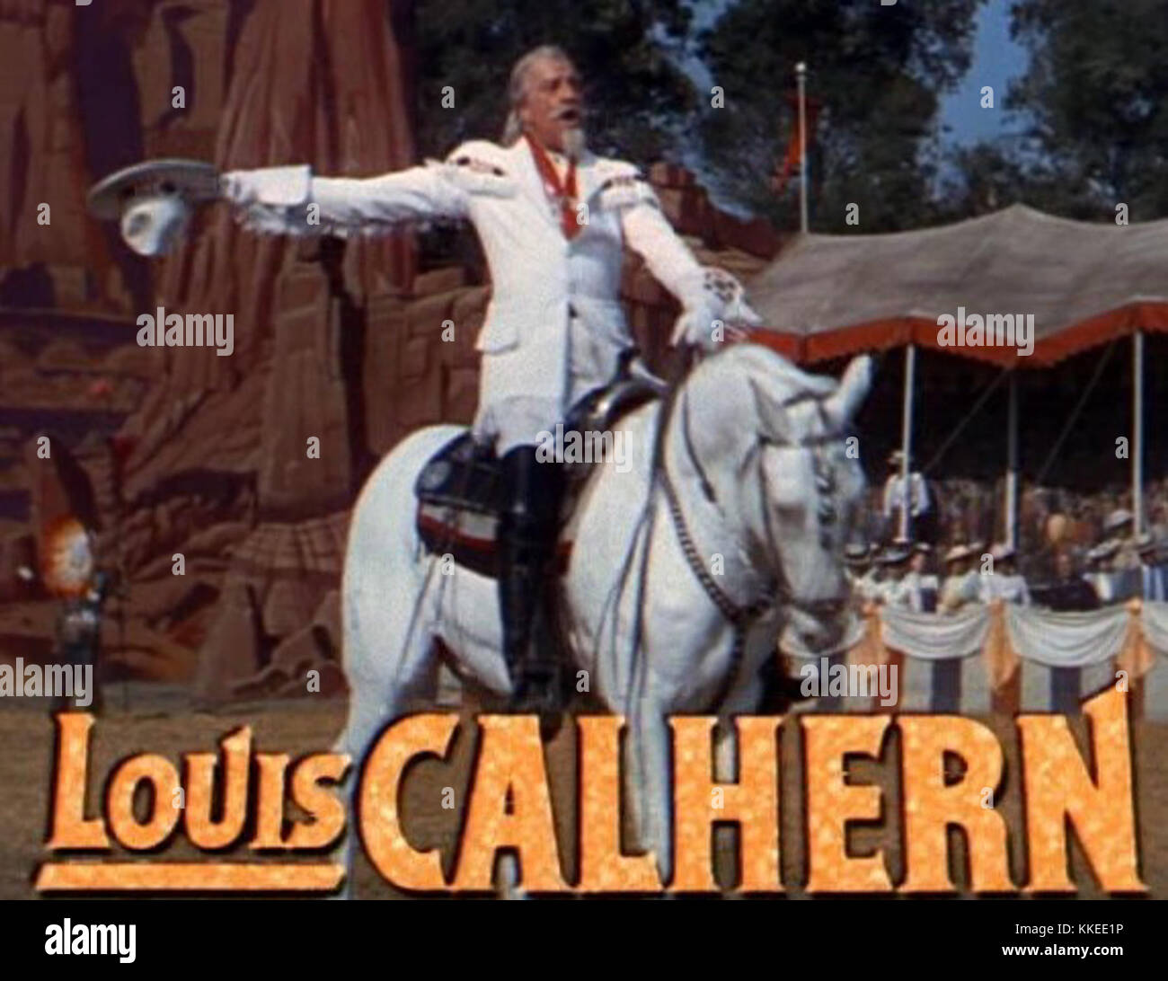 Louis Calhern in Annie Get Your Gun trailer Stock Photo - Alamy