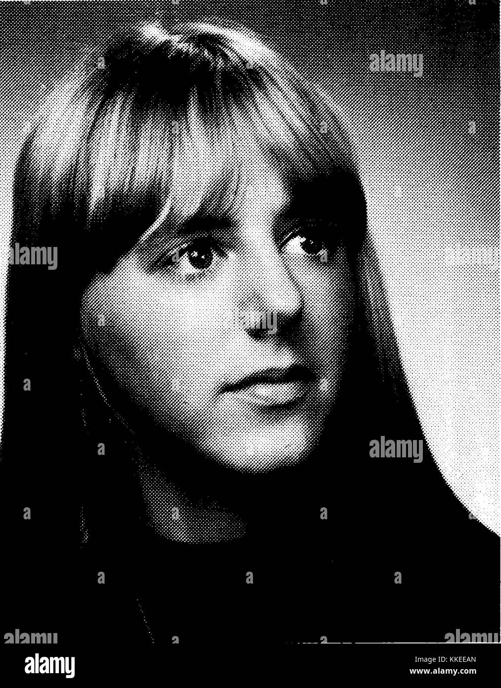 Medea Benjamin high school yearbook photo without caption Stock Photo ...