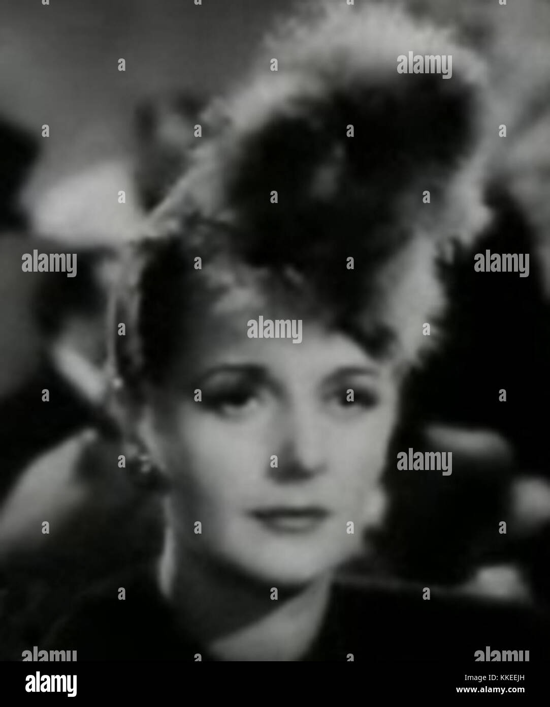 Mary Astor in The Great Lie trailer cropped Stock Photo - Alamy
