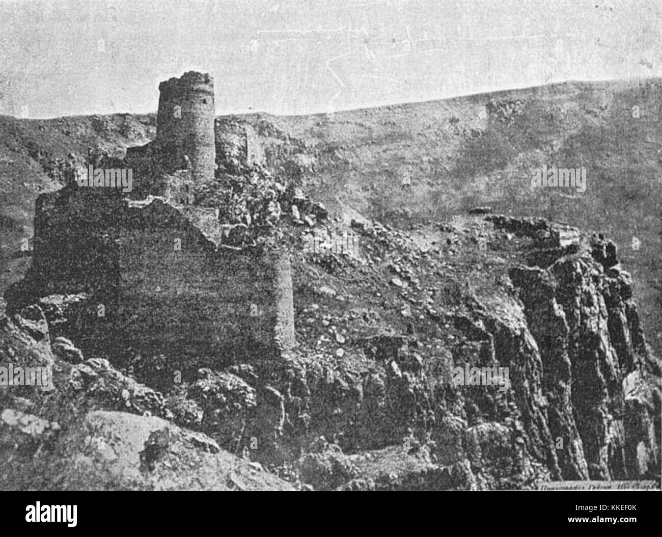 Old fortress photo Black and White Stock Photos & Images - Alamy
