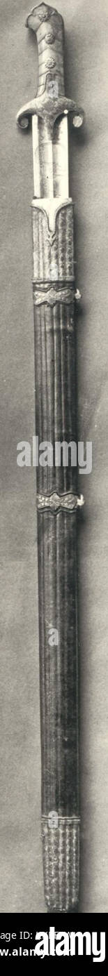 Persian Sword with Curved Hilt Stock Photo - Alamy