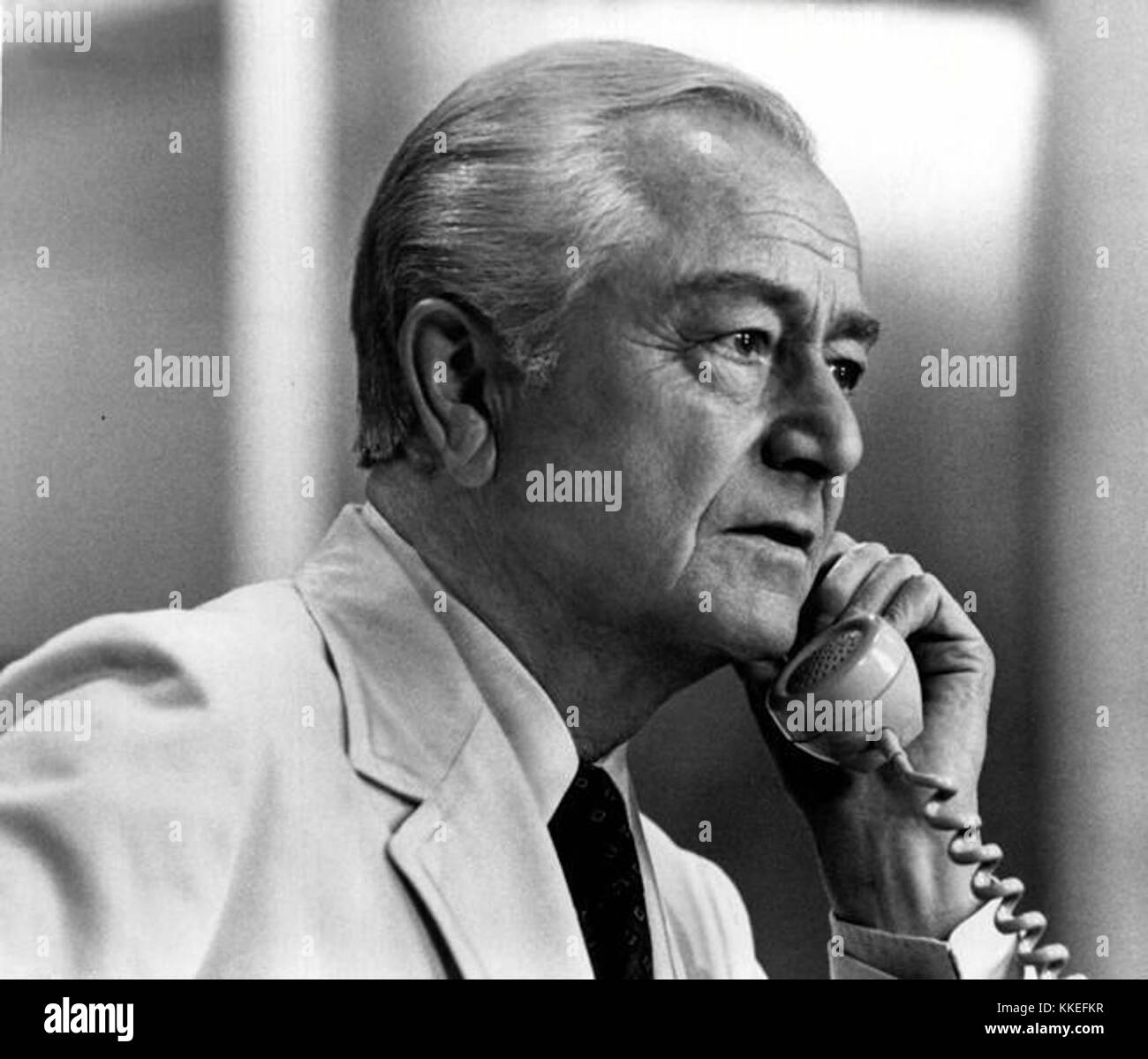 A promotional image of Robert Young as Dr. Marcus Welby, M.D., from the ...