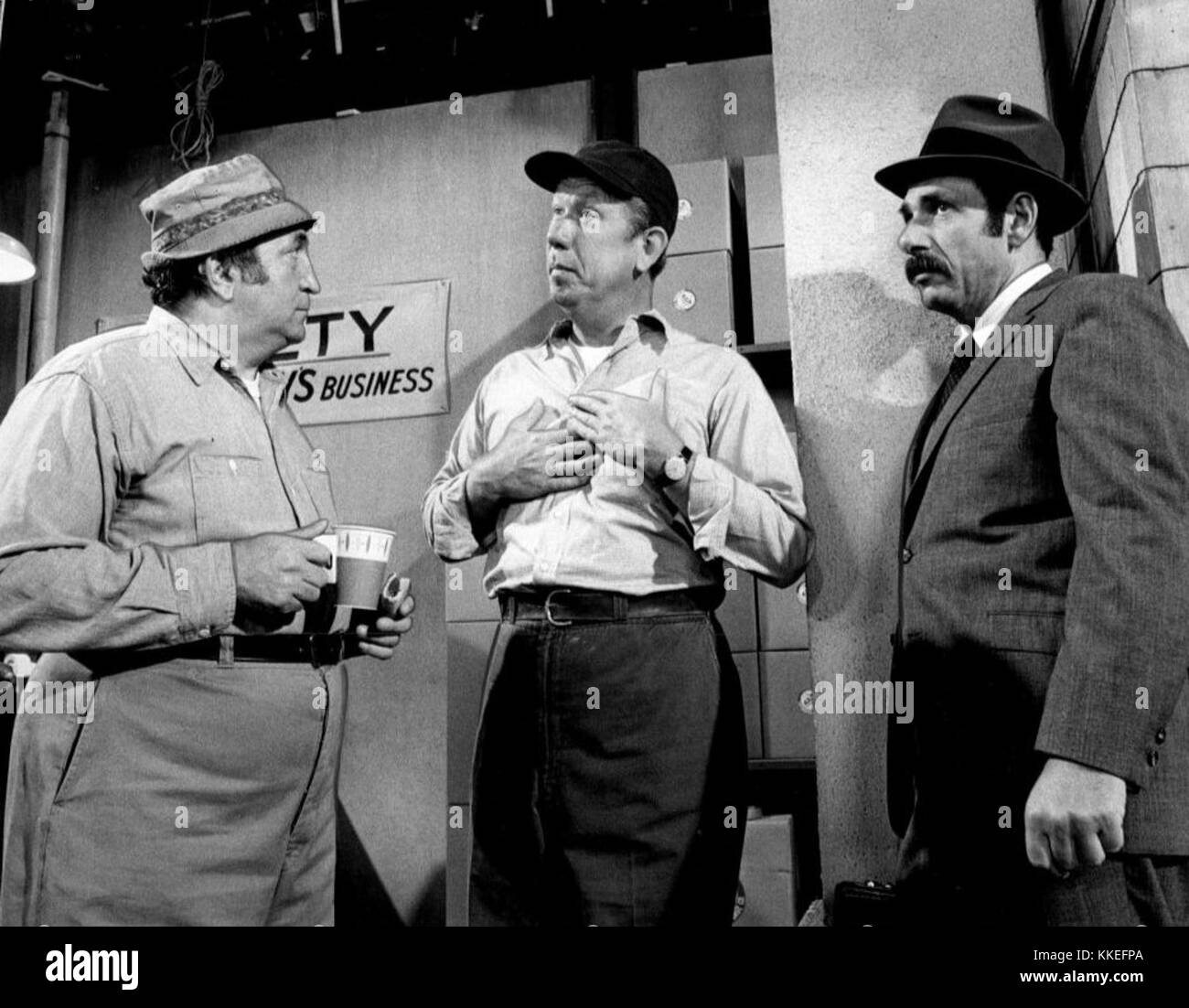 Factory scene from Arnie 1971 Stock Photo - Alamy