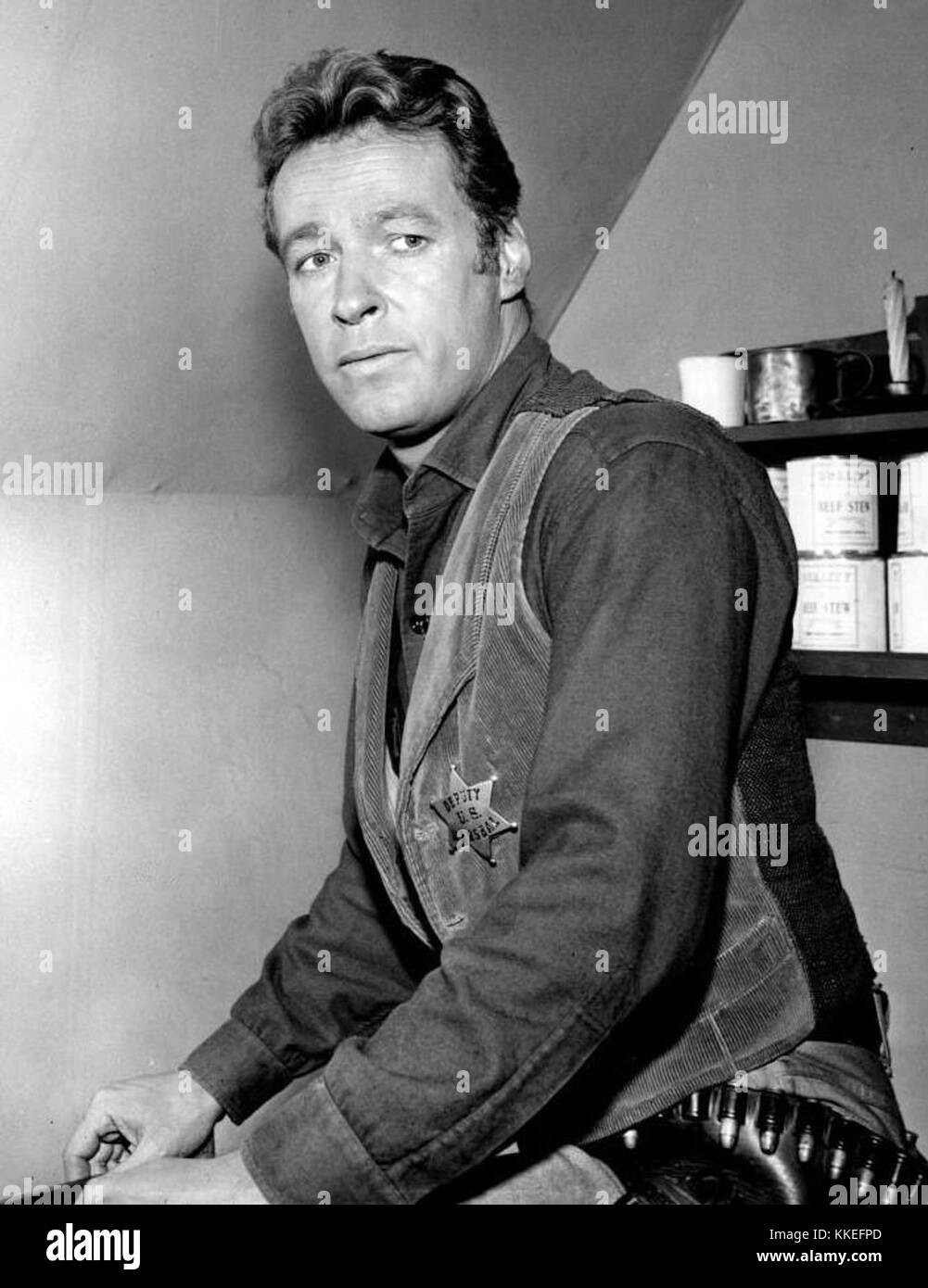 Russell Johnson Black Saddle 1960 Stock Photo - Alamy