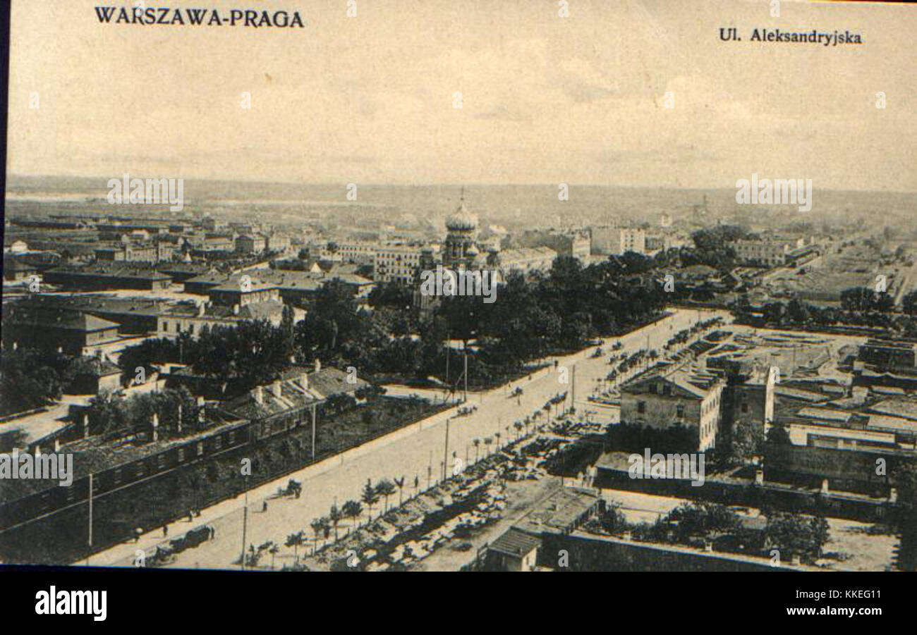 Sob%%C3%%B3r w warszawie 1905 Stock Photo - Alamy