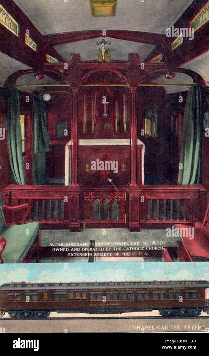 St. Peter chapel car Stock Photo - Alamy