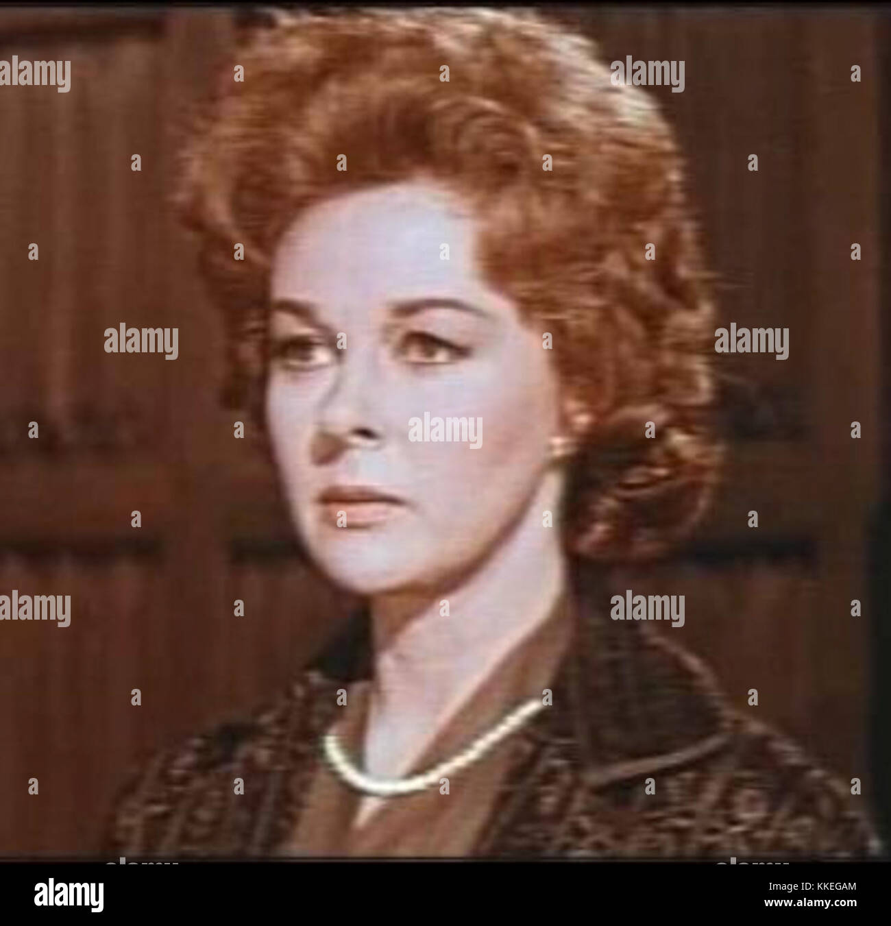 Susan Hayward in I Thank a Fool trailer 3 Stock Photo - Alamy