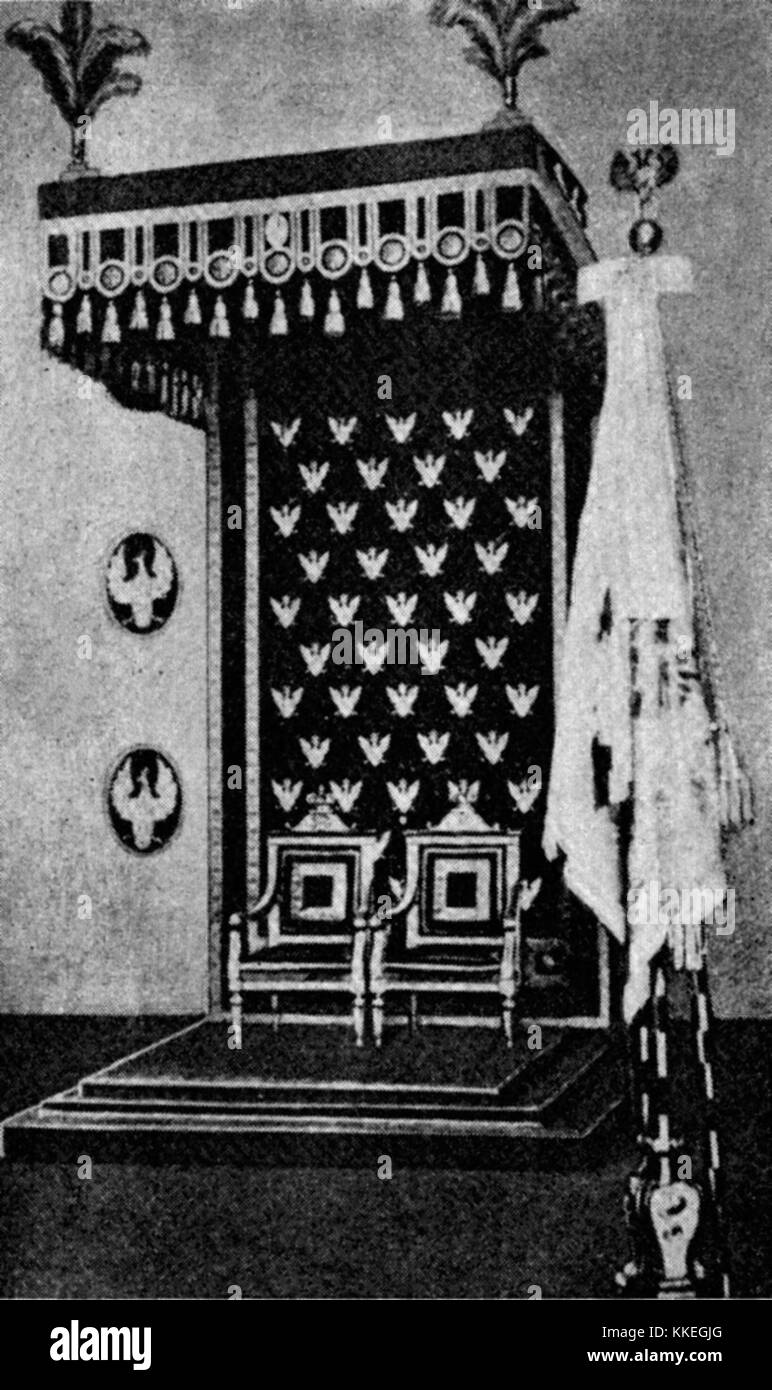 The Throne of Augustus Poniatowski, a historical artifact, is known for ...