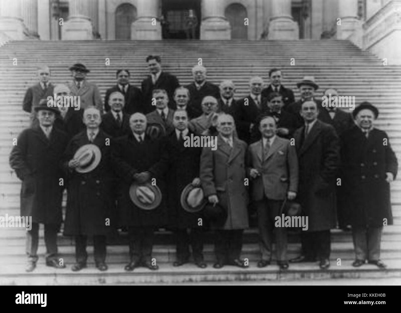 Photograph of the 'Wet Block' group in the U.S. Congress between 1921 ...