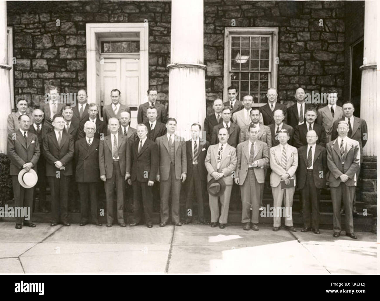 This image features faculty members from Washjeff, likely from a 1944 ...