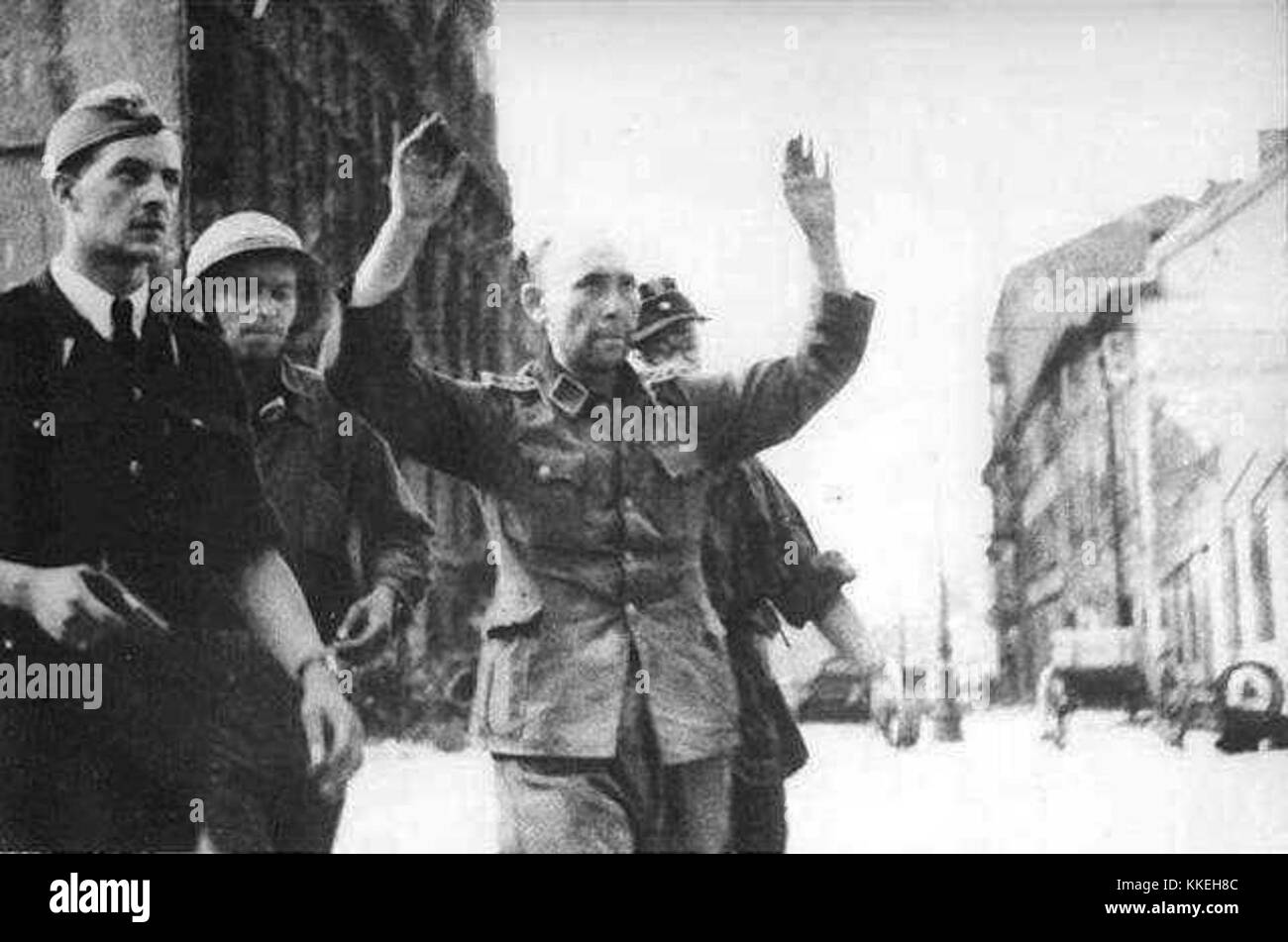 A historic image from the Warsaw Uprising, showcasing the resilience ...