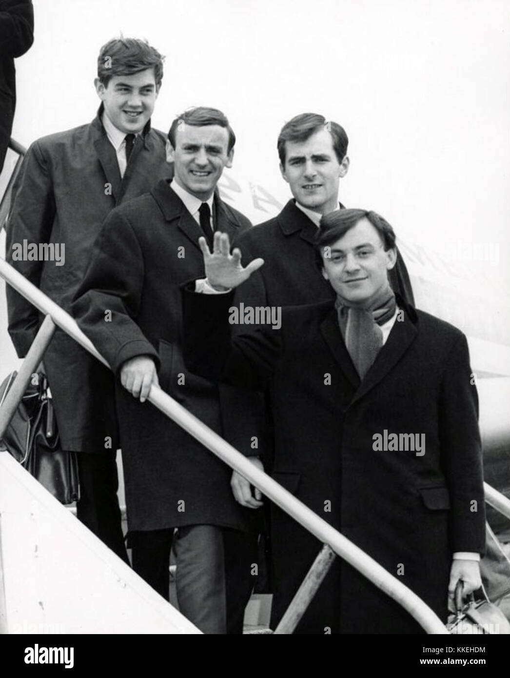 Gerry and the Pacemakers, a famous British band, arrived in New York in ...
